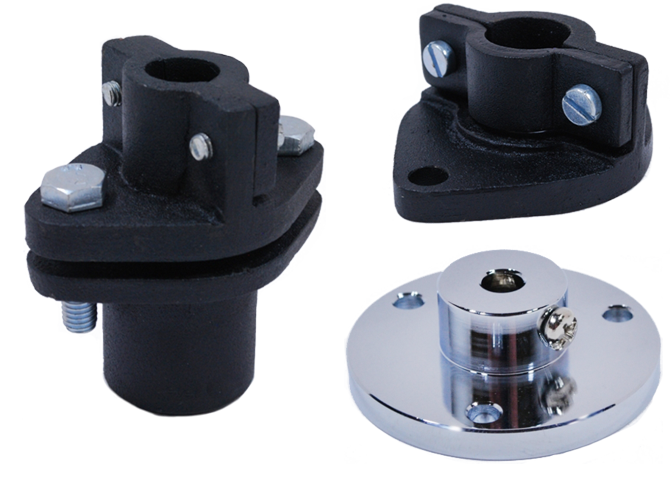 Mounting bracket and flanged