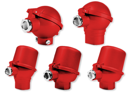 Additional heads for temperature sensors